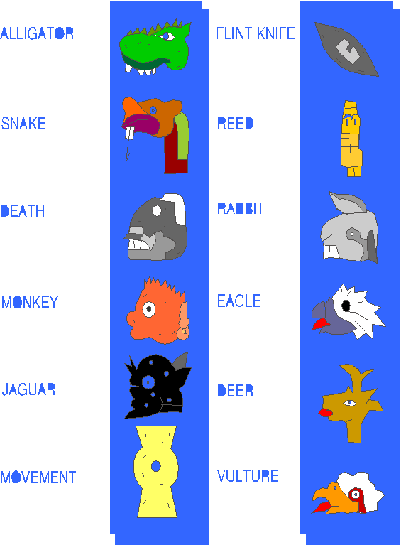 Zanity's Aztec Page for Kids – Education Resources