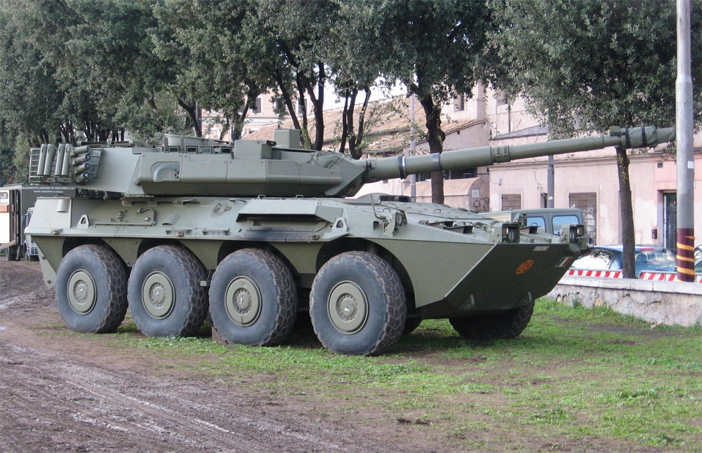 Centauro Wheeled Tank Destroyer.