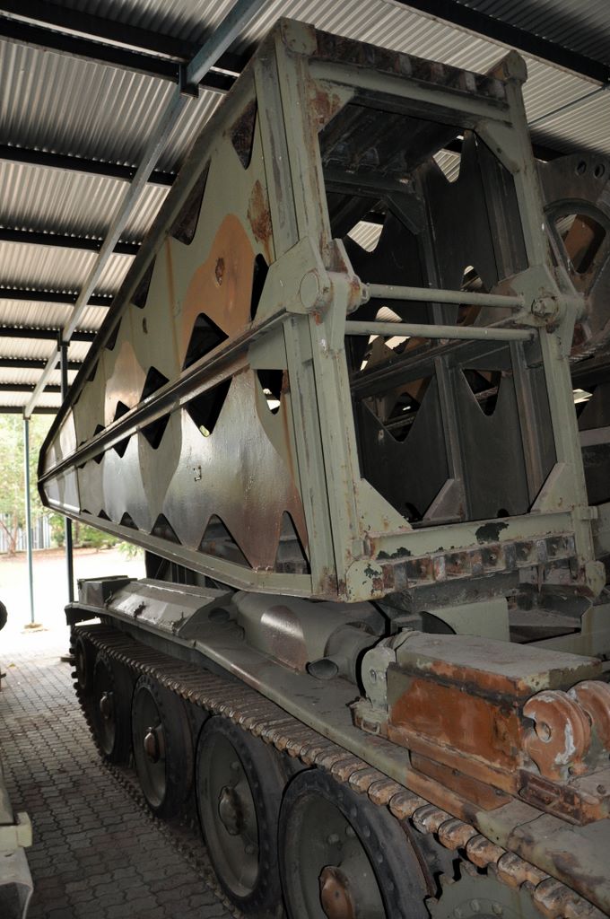 Covenanter Bridgelayer Tank.