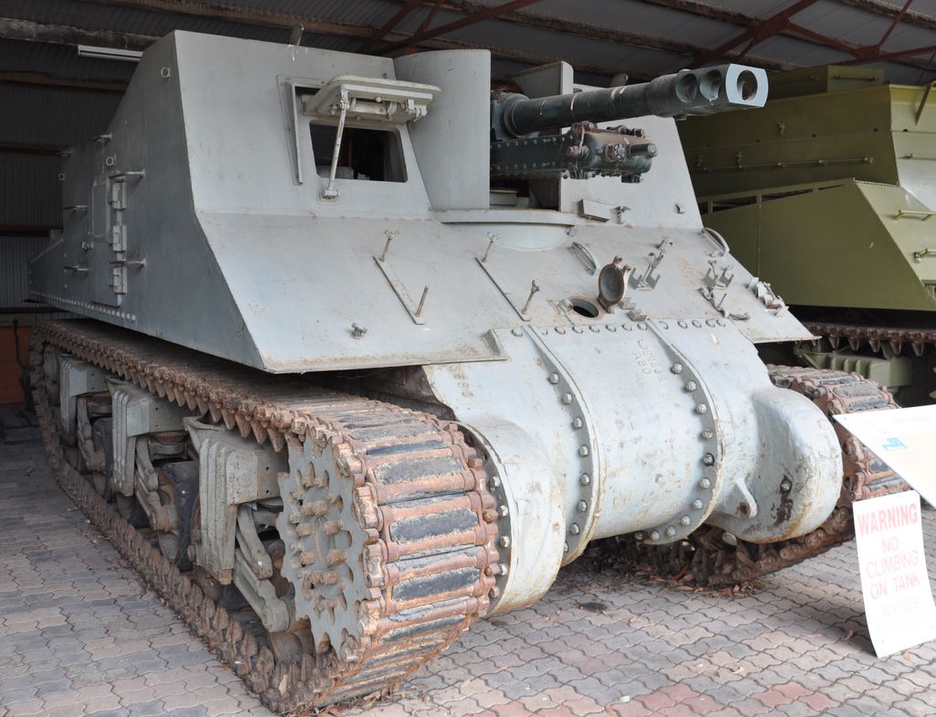 Yeramba self-propelled howitzer.